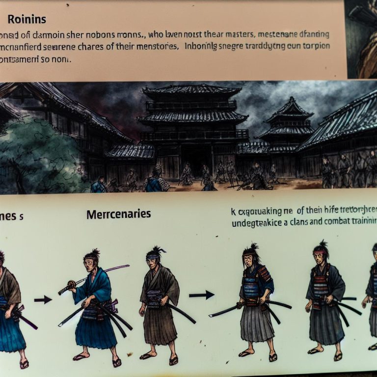How Ronins Became Mercenaries in Japan